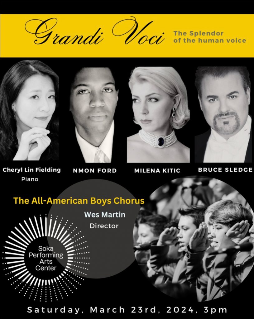 Grand Voci Concert Featuring Four Opera Luminaries – The All-American ...